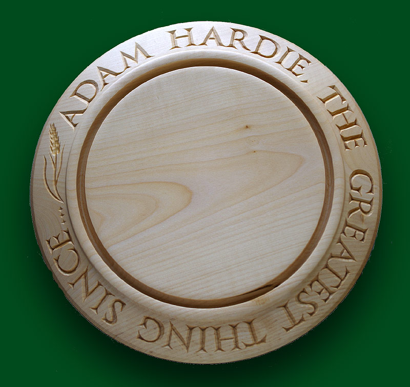 Personalised Commemorative Breadboard | The Woodcarver