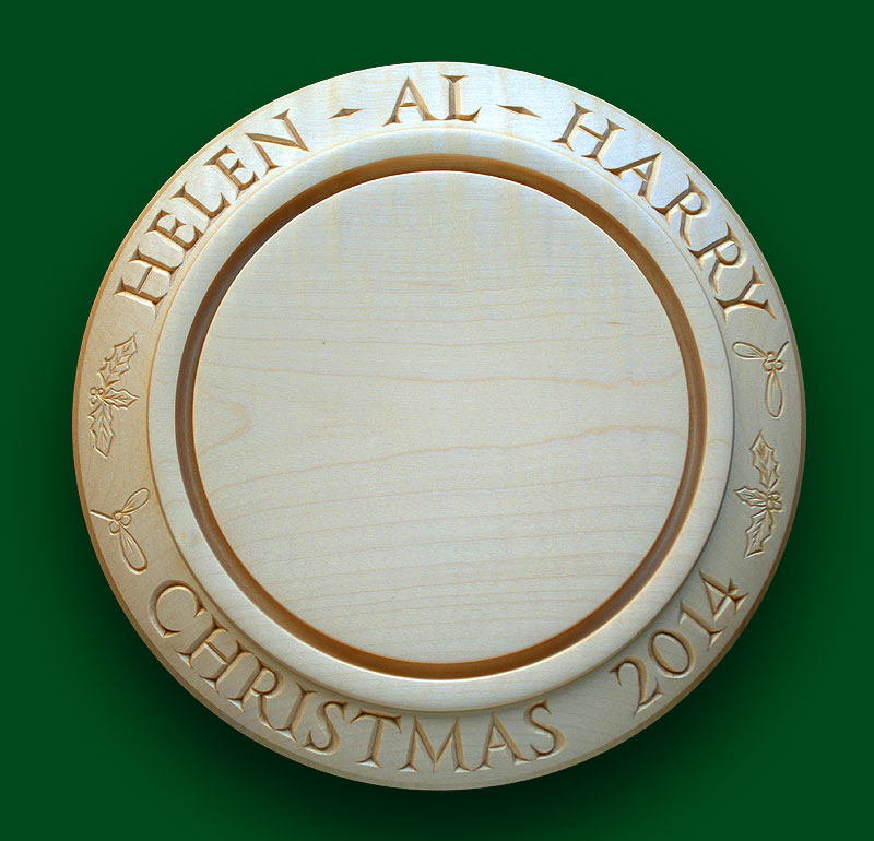 Personalised Commemorative Breadboard | The Woodcarver