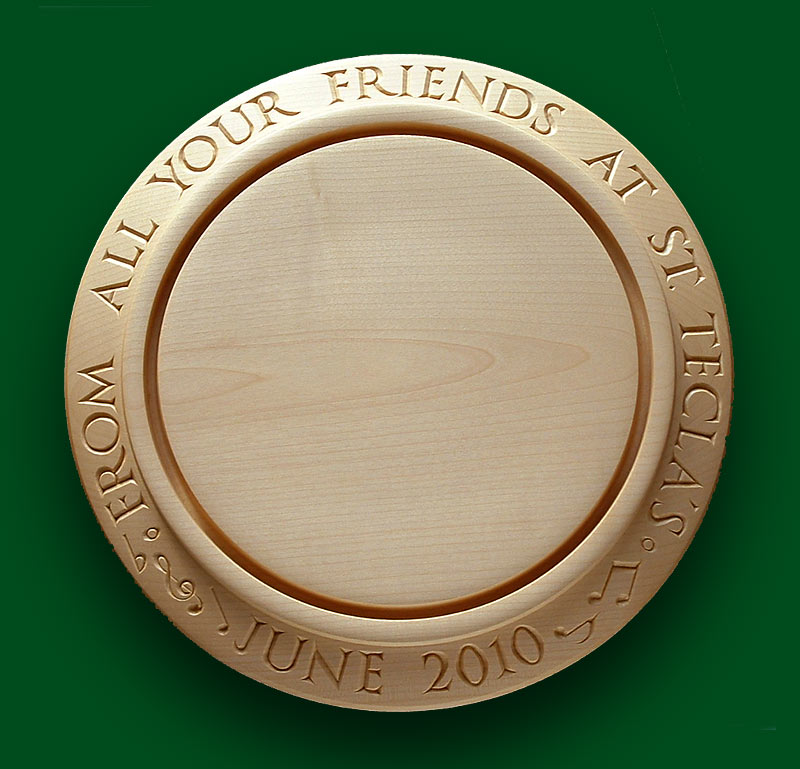 Personalised Commemorative Breadboard | The Woodcarver