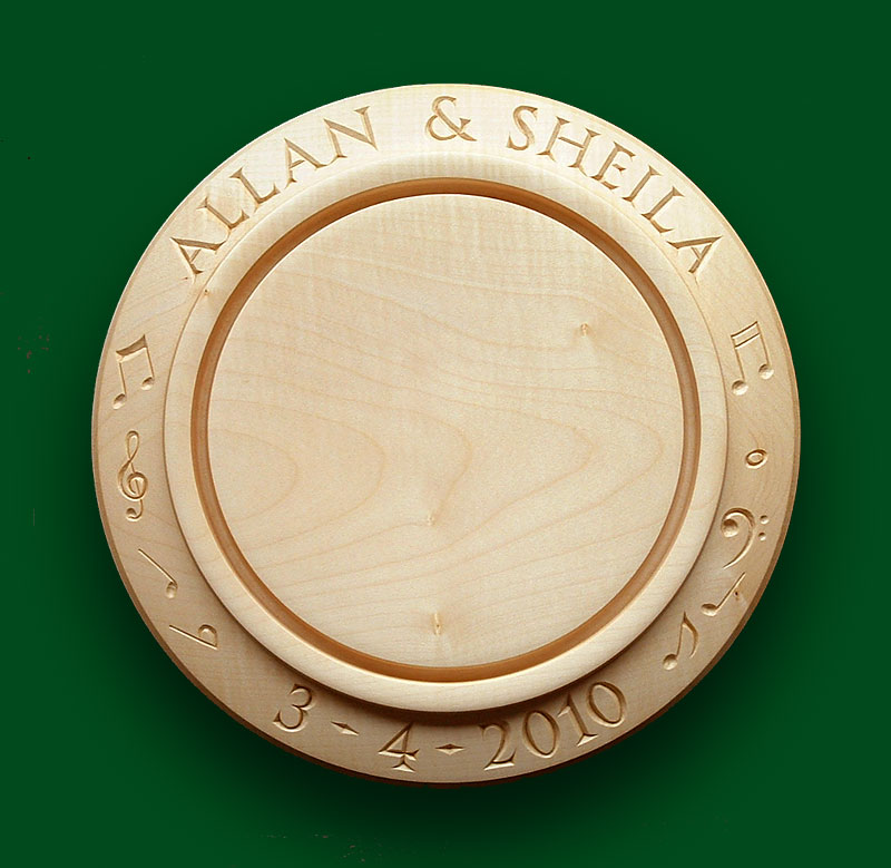 Personalised Breadboard for Weddings|The Woodcarver