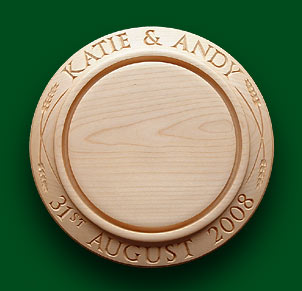 Personalised Breadboard for Weddings|The Woodcarver