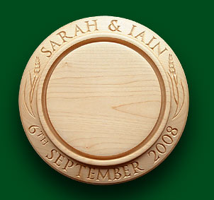 Personalised Breadboard for Weddings|The Woodcarver