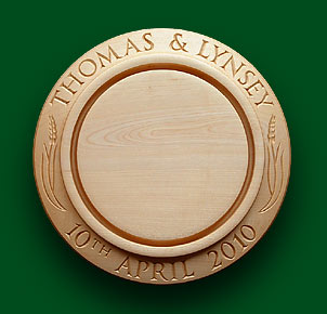 Personalised Breadboard for Weddings|The Woodcarver